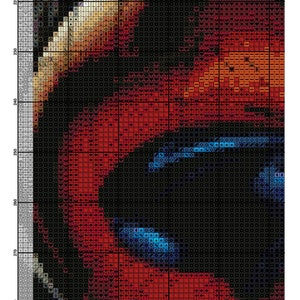 Spider Man Cross Stitch Pattern / Marvel Cross Stitch Pattern / Spider ...