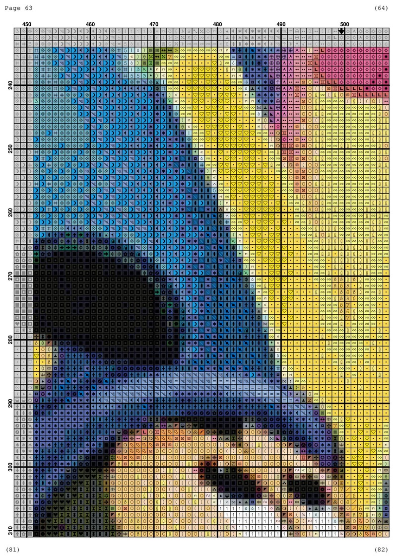 Cartoon World Cross Stitch Pattern / Mickey Mouse Planet Cross Stitch ...