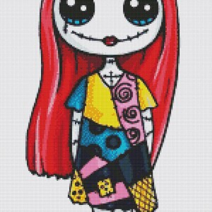 Sally Skellington Cross Stitch Pattern / Nightmare Before Christmas ...