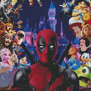 Deadpool Cross Stitch Pattern / Cartoon Cross Stitch Pattern / Avengers ...