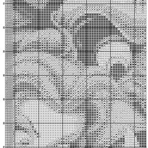 Deadpool Cross Stitch Pattern / Cartoon Cross Stitch Pattern / Avengers ...