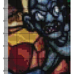 Lord of the Rings Stained Glass Cross Stitch Pattern / Hobbit Movie PDF ...