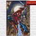 Spider Man Cross Stitch Pattern / Marvel Cross Stitch Pattern / Spider ...