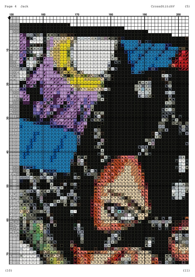 Jack Skellington Cross Stitch Pattern / Mad Hatter Cross Stitch ...