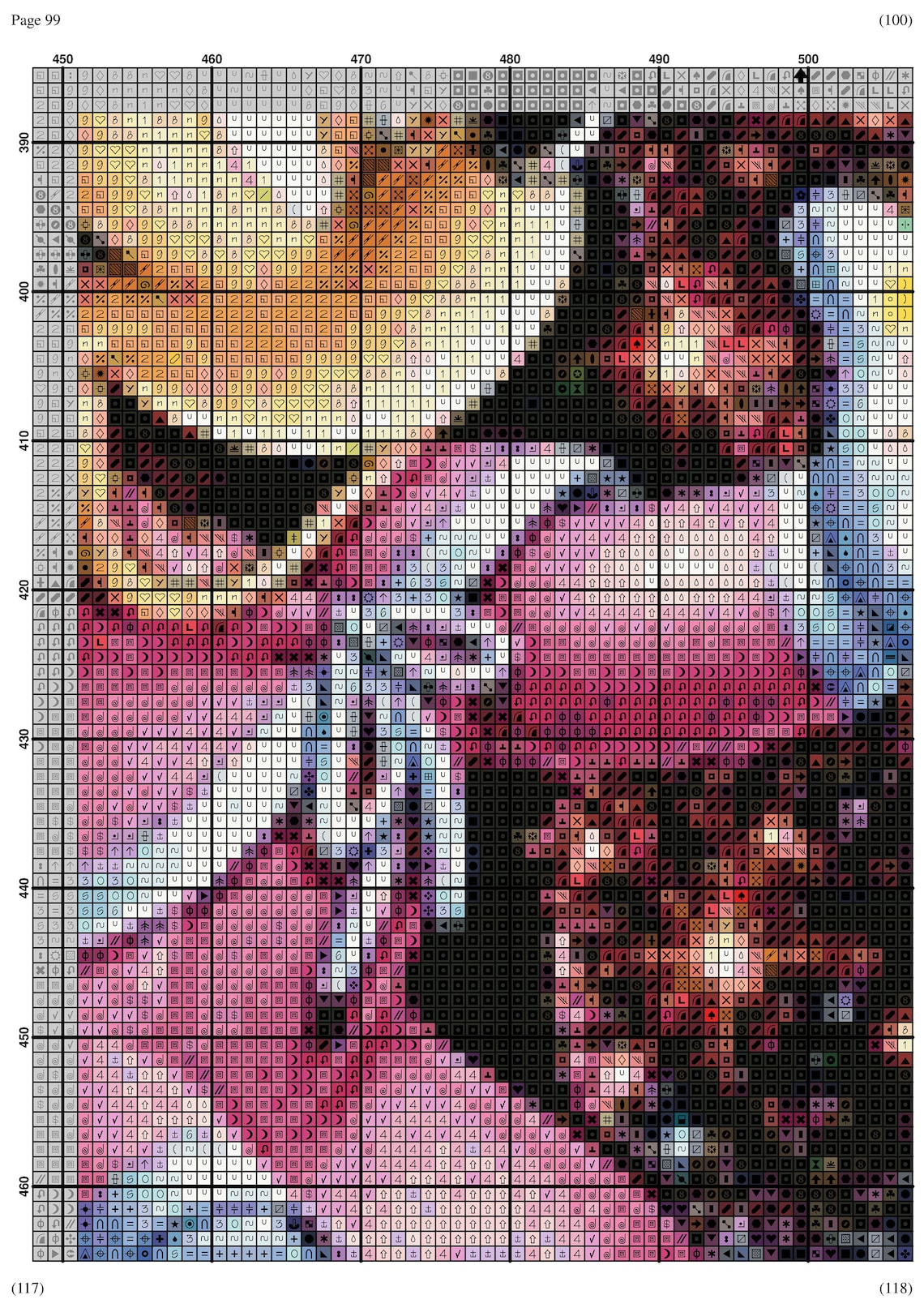 Cartoon Characters Cross Stitch Pattern / Large Cartoon PDF Cross ...
