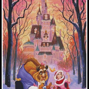 Beauty and the Beast Cross Stitch Pattern: Princess Belle (PDF Pattern ...