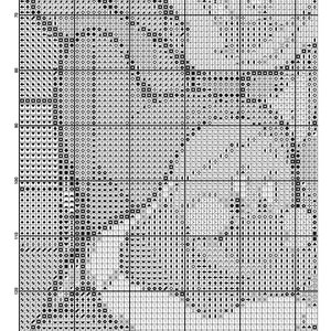 Snow White Stained Glass Cross Stitch Pattern, Cartoon Princess ...