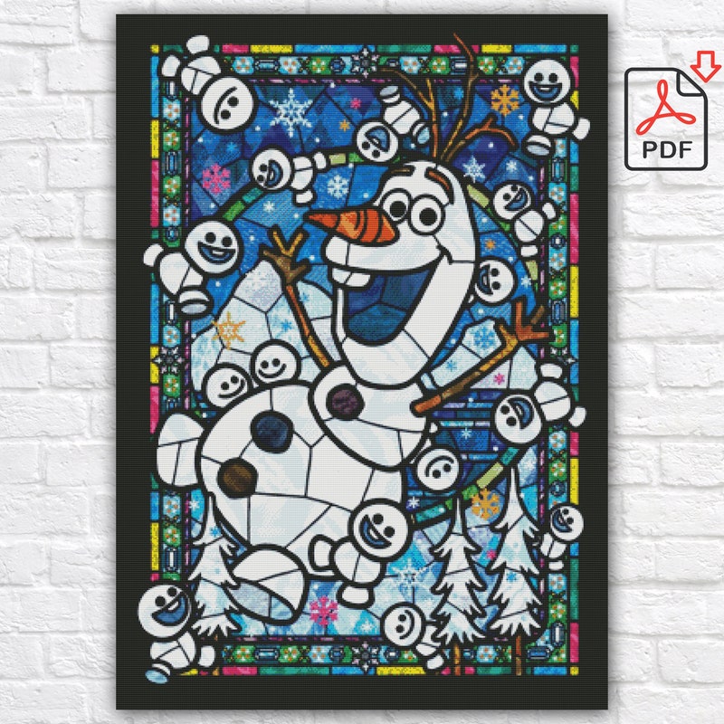 Crochet Olaf Pattern - Etsy