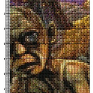 Lord of the Rings Cross Stitch Pattern, the Two Towers Embroidery ...