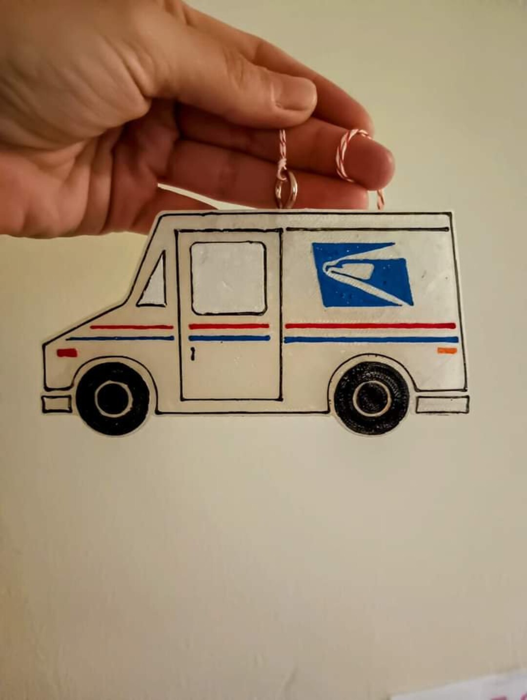 Postal Truck Mail Truck Car Freshie Air Freshener Freshy Mail Carrier ...
