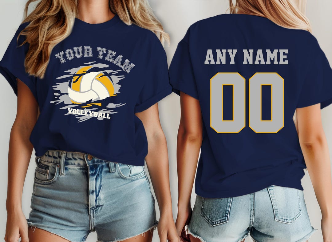 Custom Volleyball Shirt, Personalized Volleyball Shirt, Custom Team ...