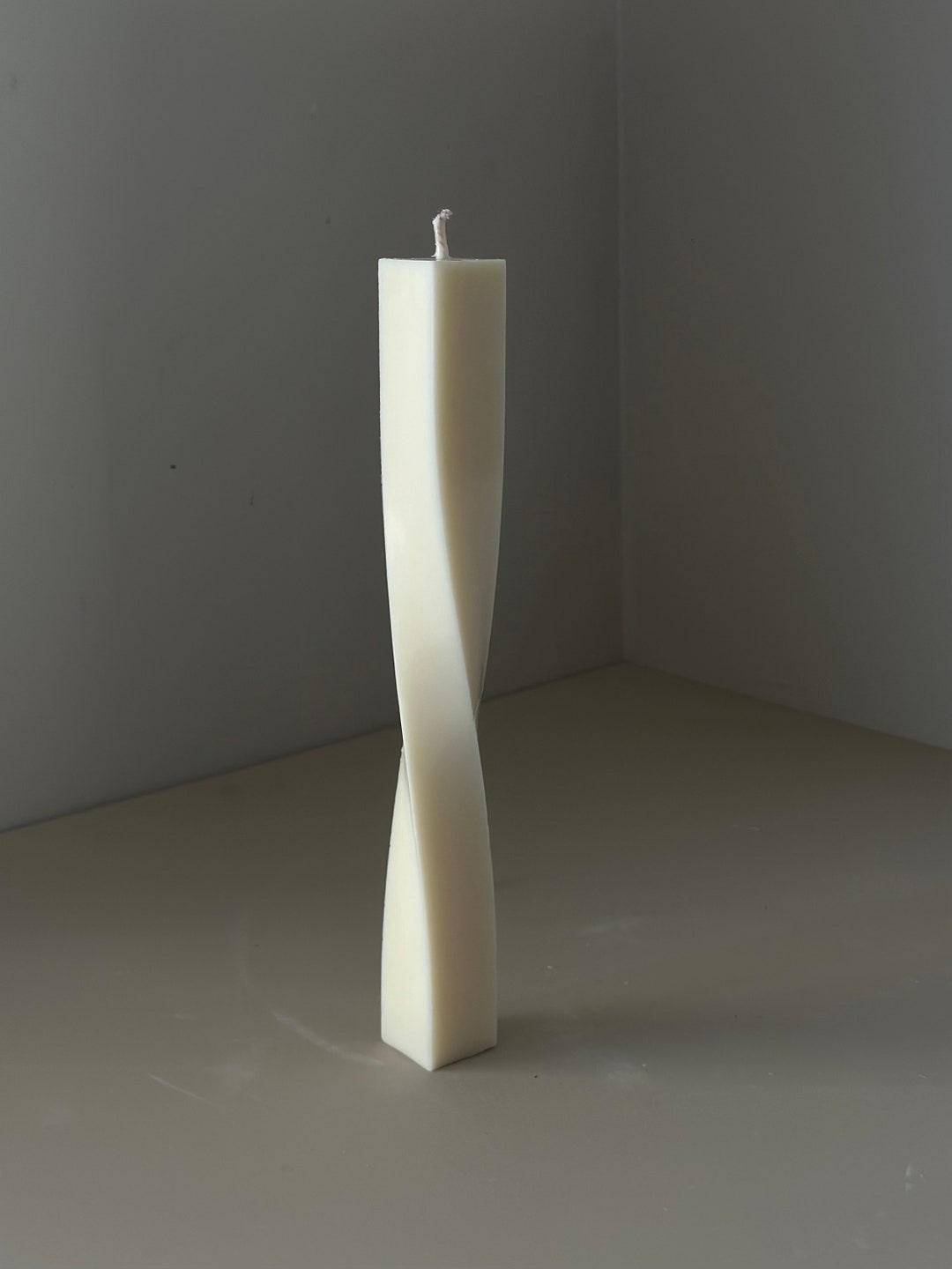 Long Spiral Candle, Table Candles, Taper Candle, Handmade Classic ...