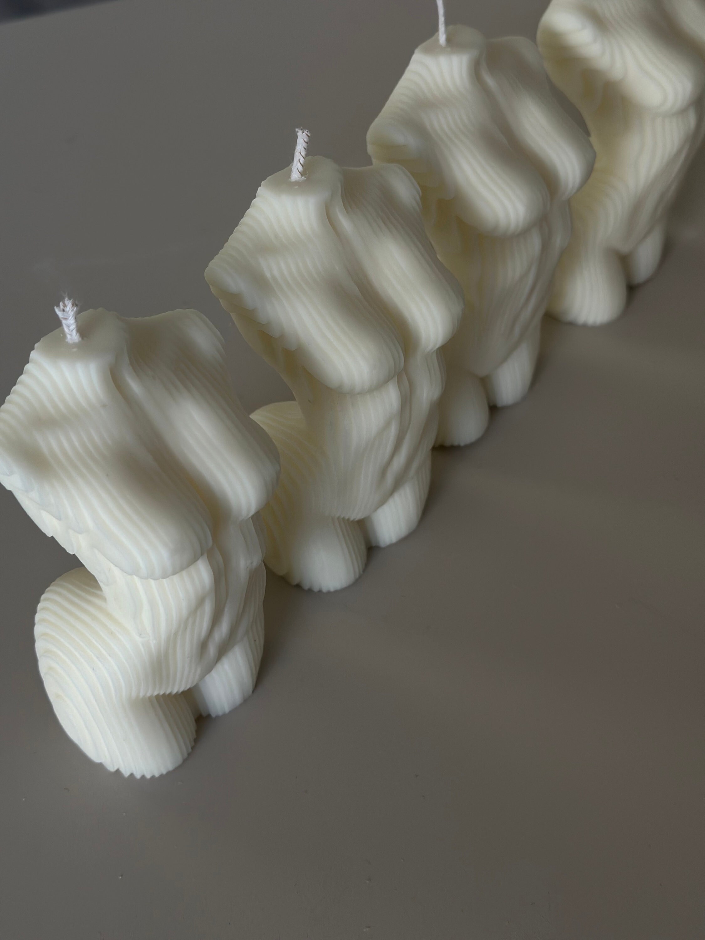 Relief Female Torso Candle, Goddess Body Candles, Soy Wax Candles ...