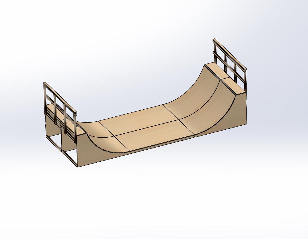 DIY Half-pipe Skate Ramp - CNC Files for Backyard Build - Etsy