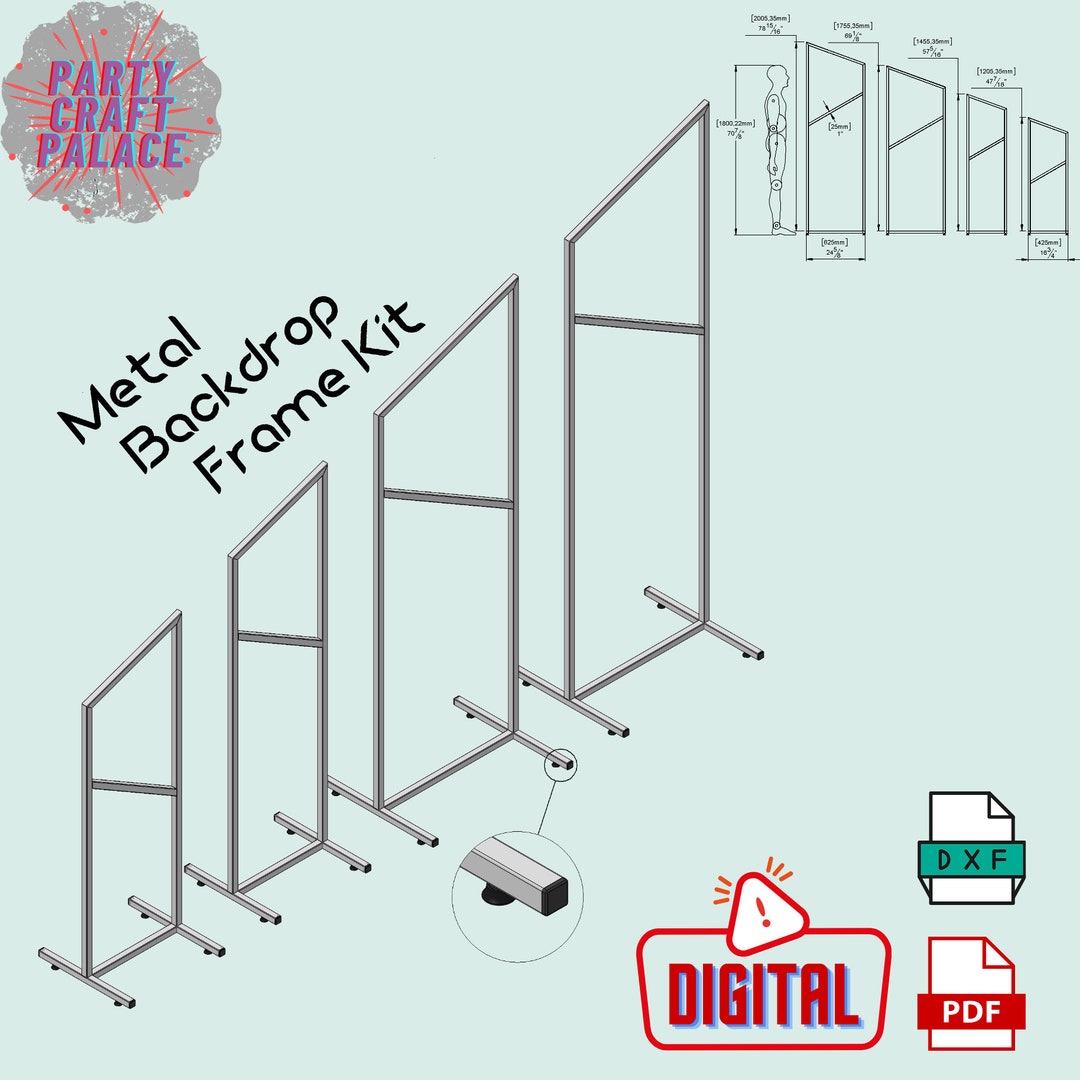 Metal Rectangular Shape Backdrop Plans: Perfect for Wedding and ...