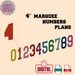 Marquee Number Cut Files: Digital CNC Templates (instant Download) - Etsy