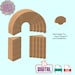 3D Round Top Arch Decor, DIY Wedding & Birthday (CNC DXF Files) - Etsy