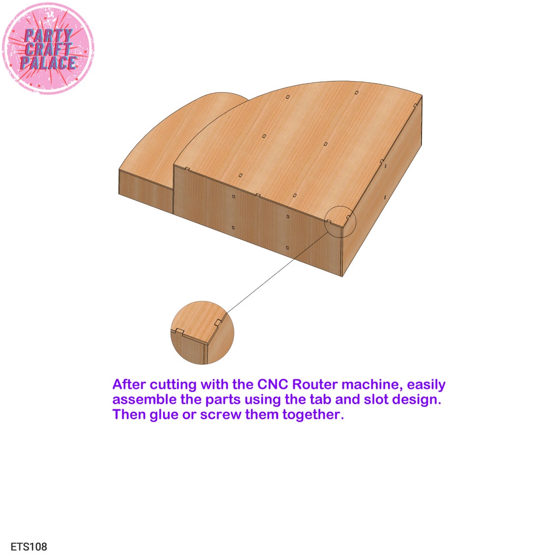 Round Portable Stage Plans: DIY Plywood Design for Parties - Etsy