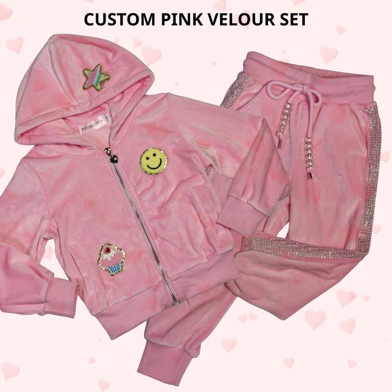 Rhinestone Tracksuit - Etsy