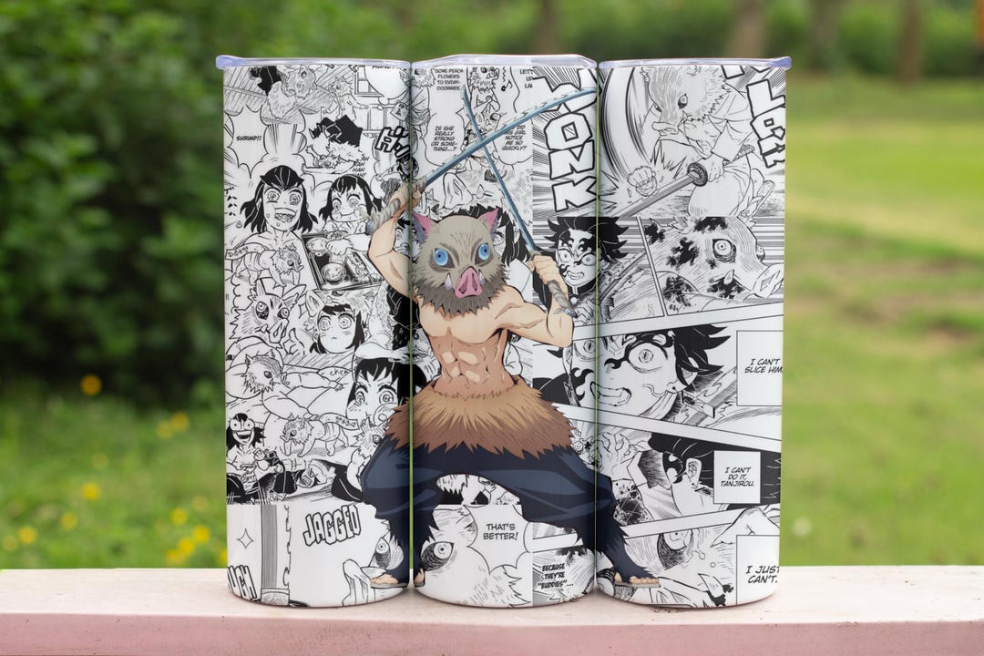 Demon Slayer - Inosuke 20oz Stainless Steel Tumbler - Etsy