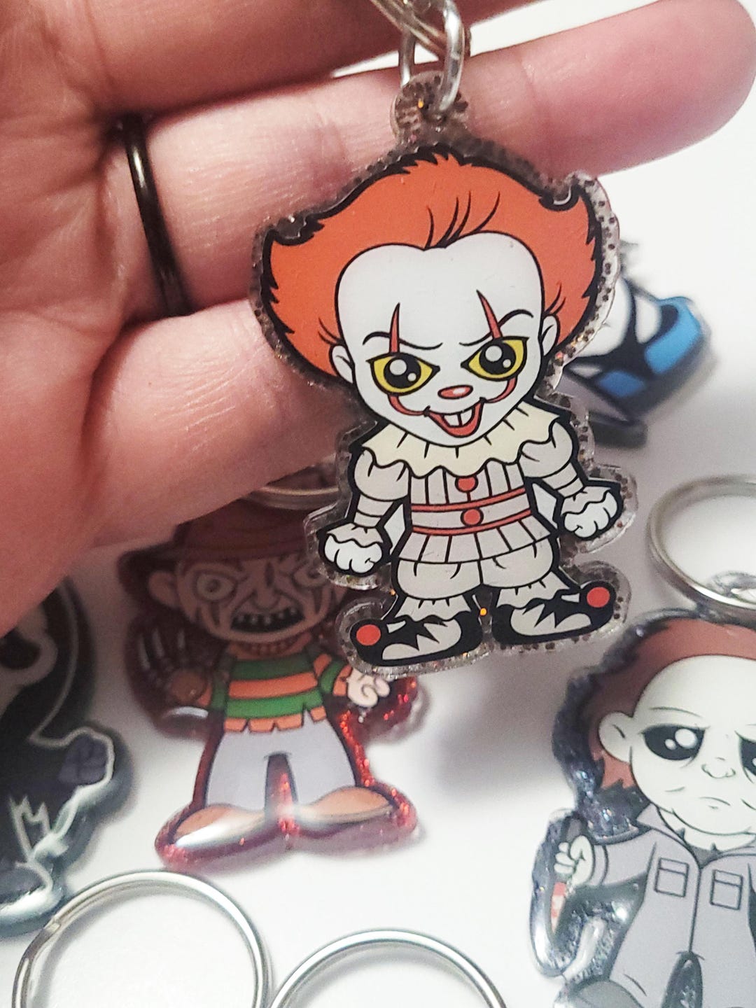 Spooky Buddies - Pennywise Keychain - Etsy