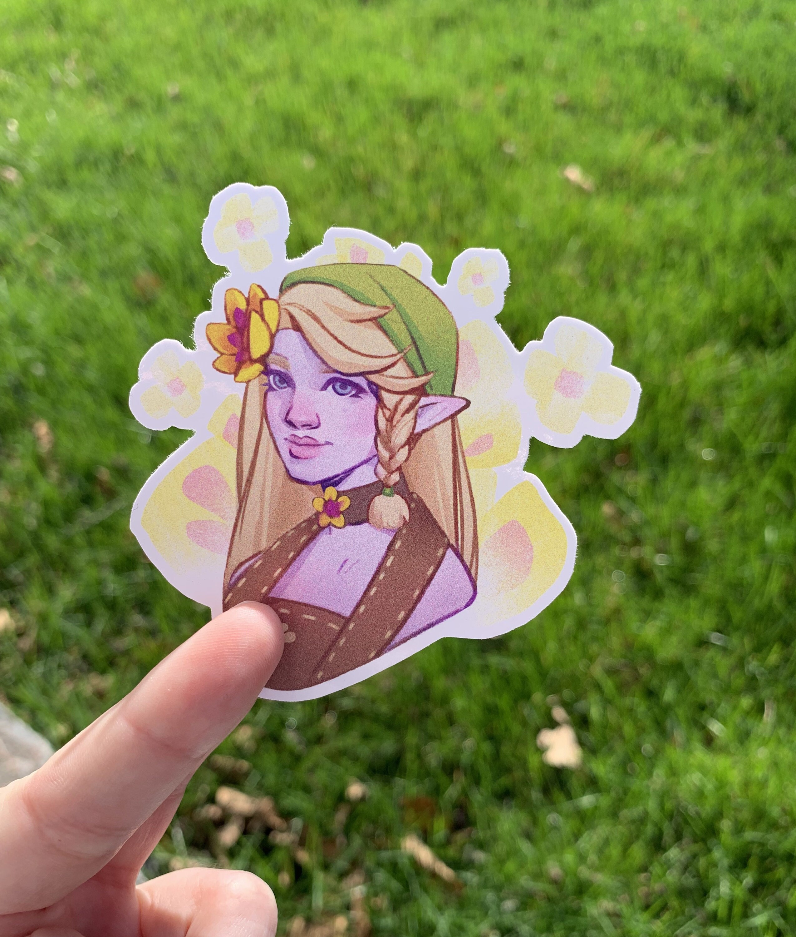 Tish Palia Sticker / Scratch Resistant, Water Resistant, Cute Cozy ...