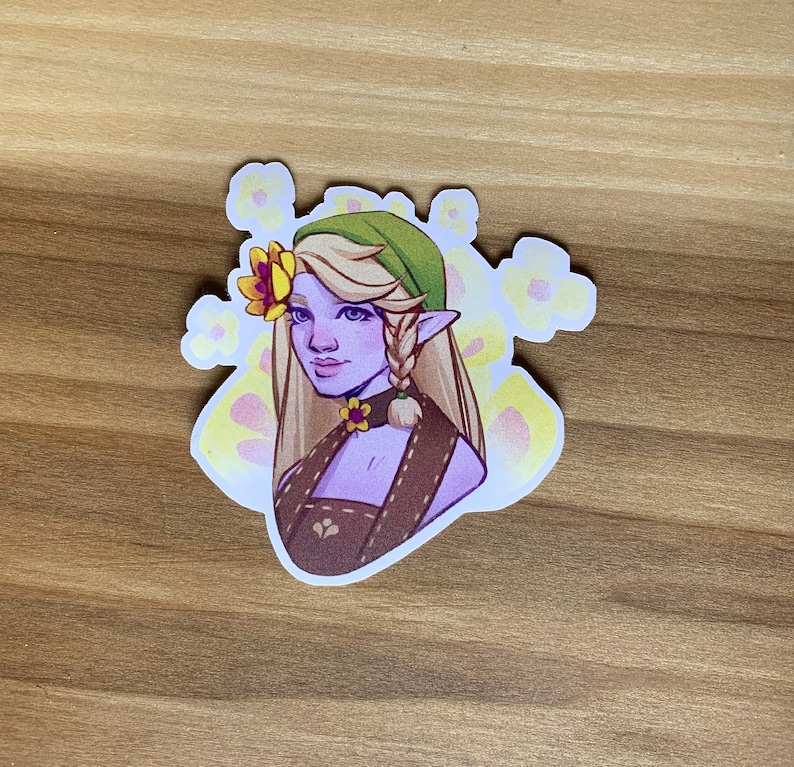 Tish Palia Sticker / Scratch Resistant, Water Resistant, Cute Cozy ...