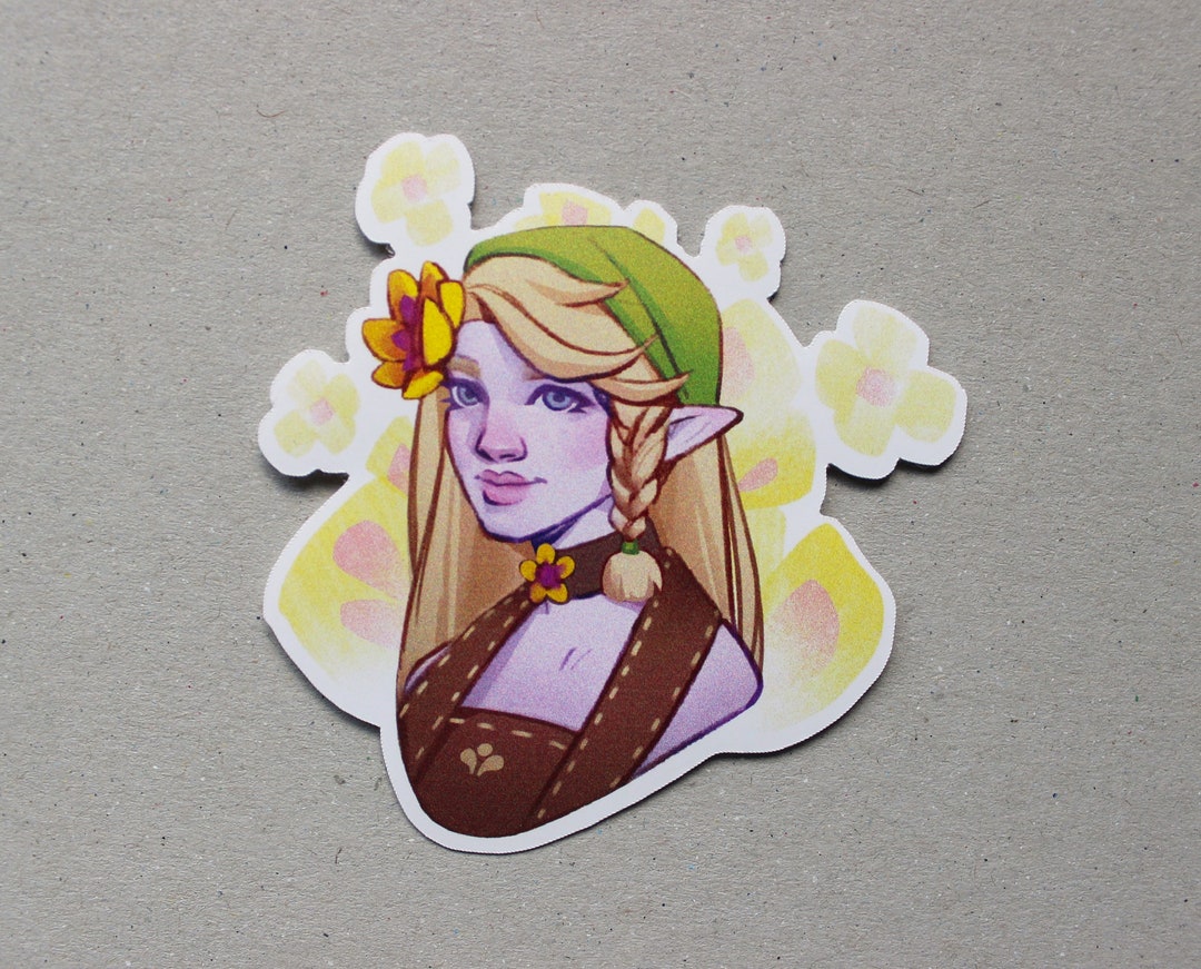 Tish Palia Sticker / Scratch Resistant, Water Resistant, Cute Cozy ...