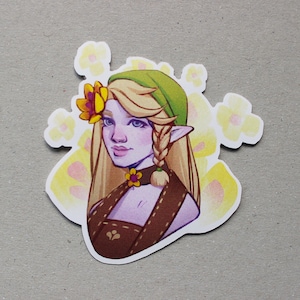 Tish Palia Sticker / Scratch Resistant, Water Resistant, Cute Cozy ...