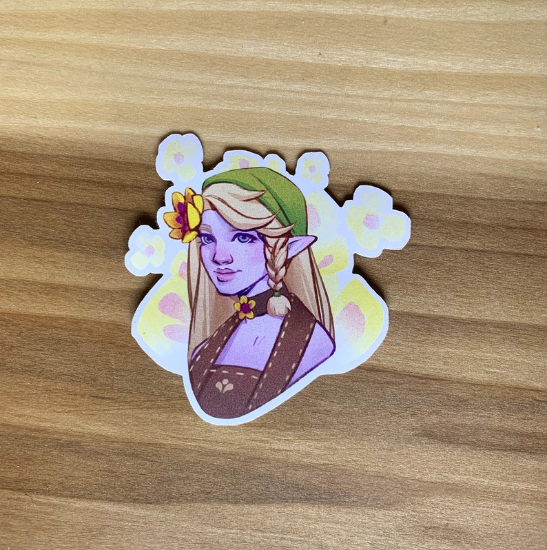 Tish Palia Sticker / Scratch Resistant, Water Resistant, Cute Cozy ...