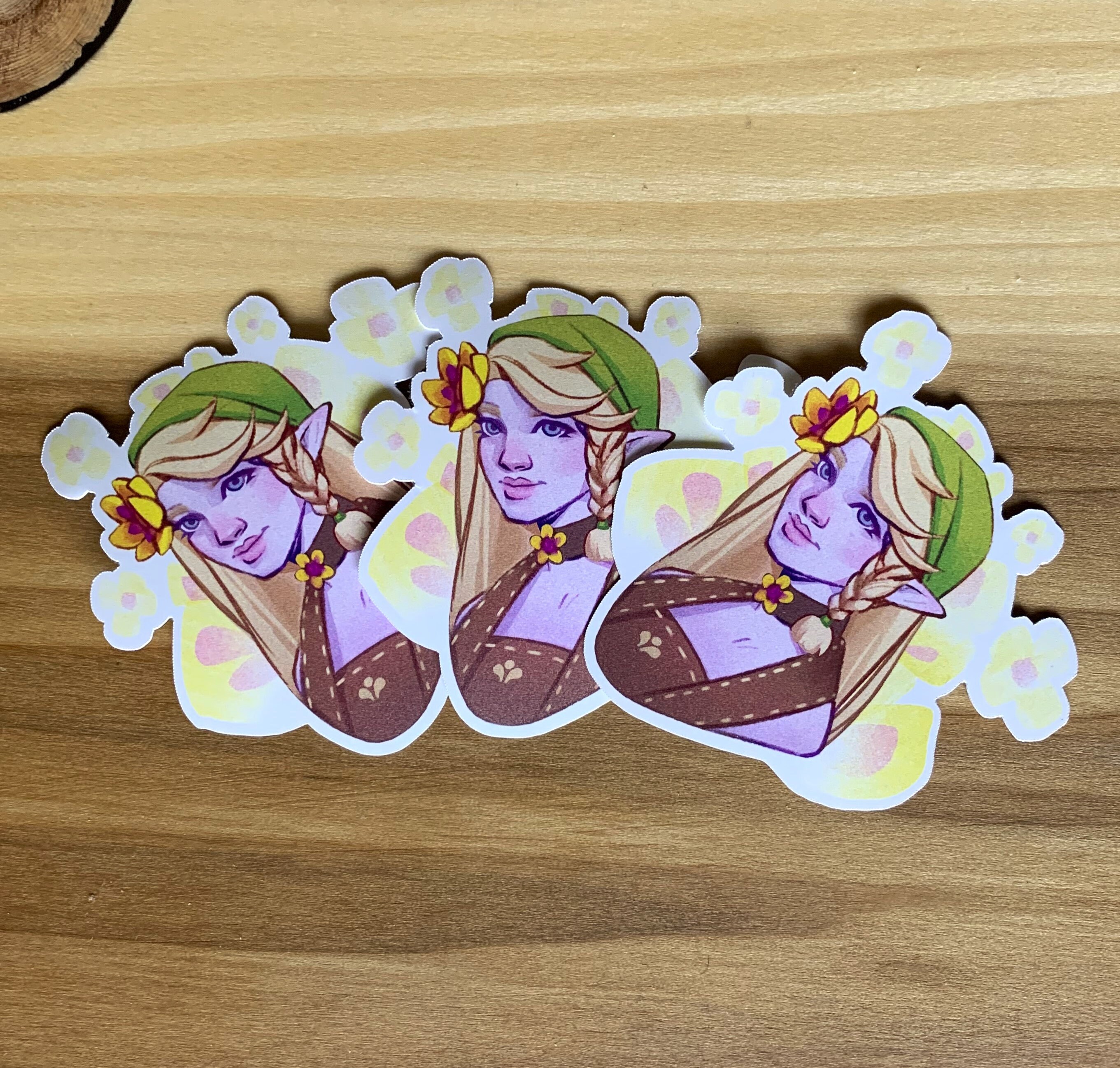 Tish Palia Sticker / Scratch Resistant, Water Resistant, Cute Cozy ...