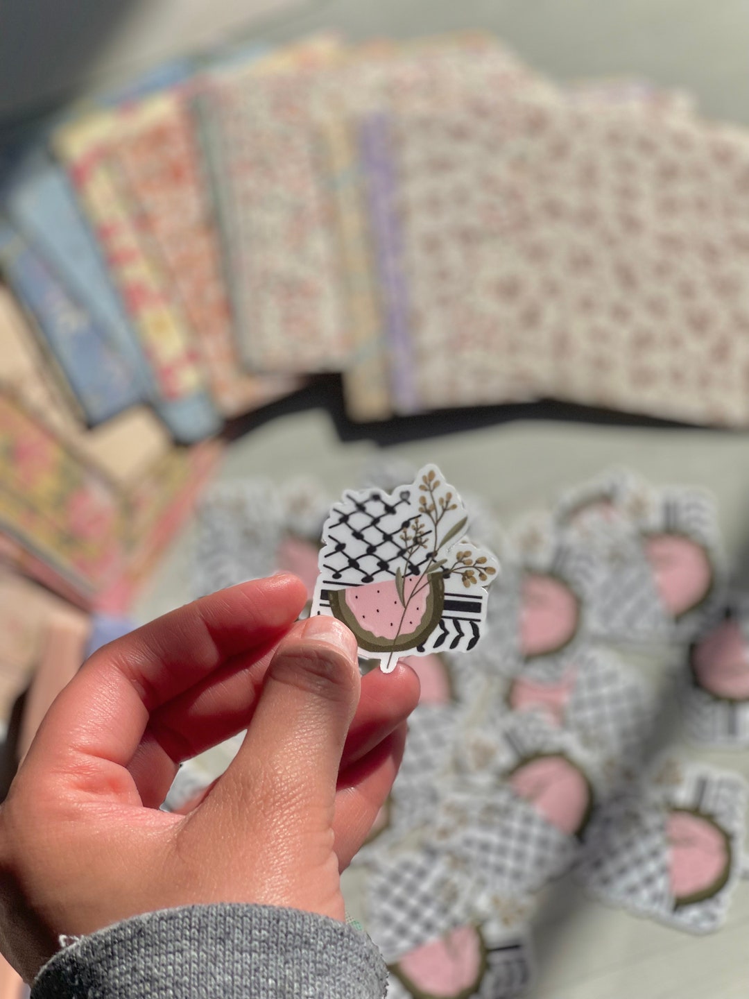 Palestine Symbolic Sticker - Etsy