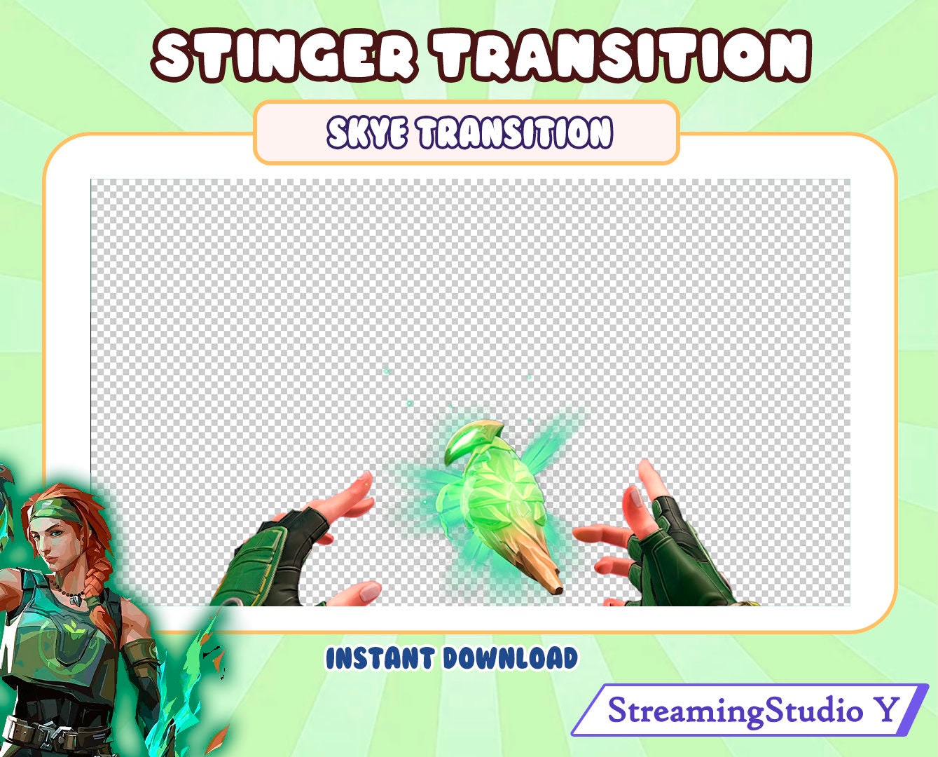 VALORANT Skye Transition / Ultimate Stinger Transition Skye Streaming ...