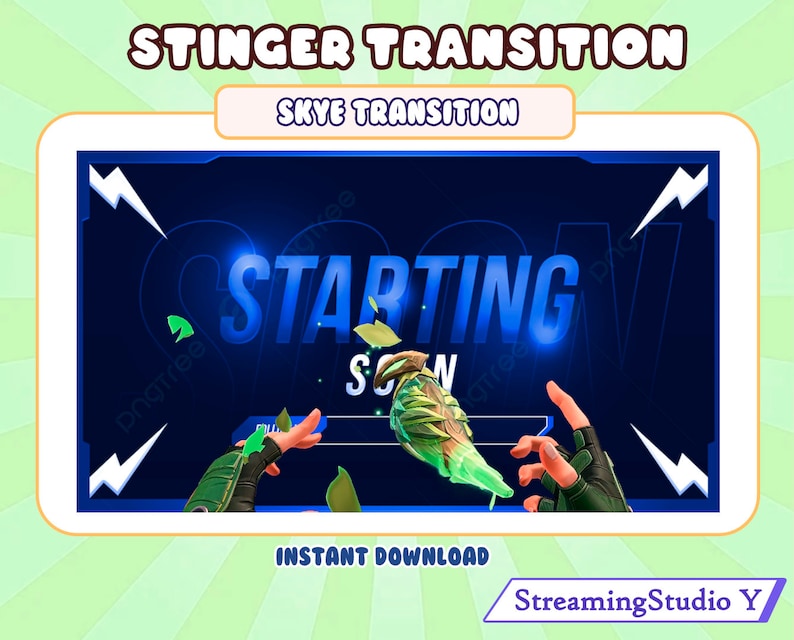 VALORANT Skye Transition / Ultimate Stinger Transition Skye Streaming ...