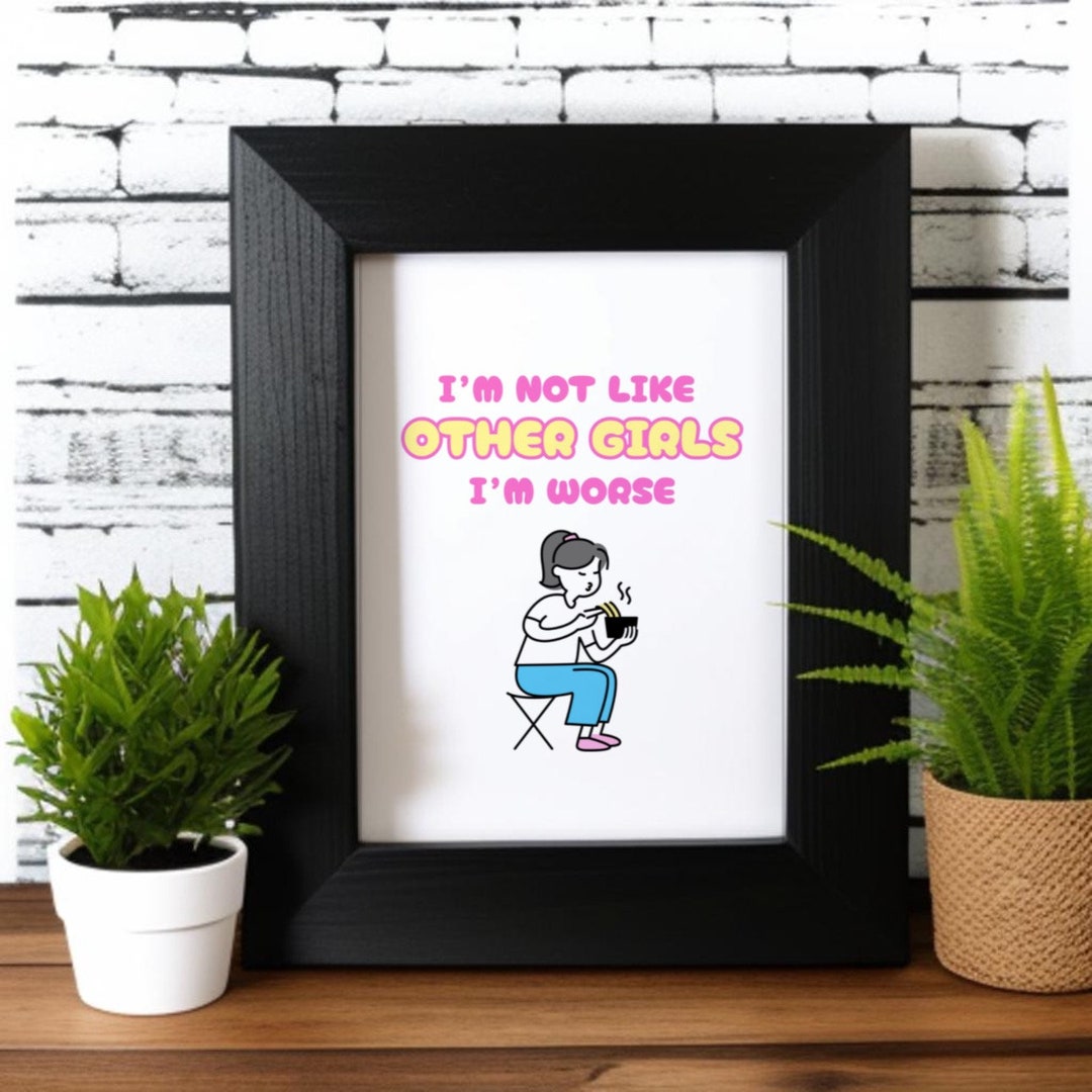 Controversial Self Love Poster That Girl Wall Art Wall Decor for ...