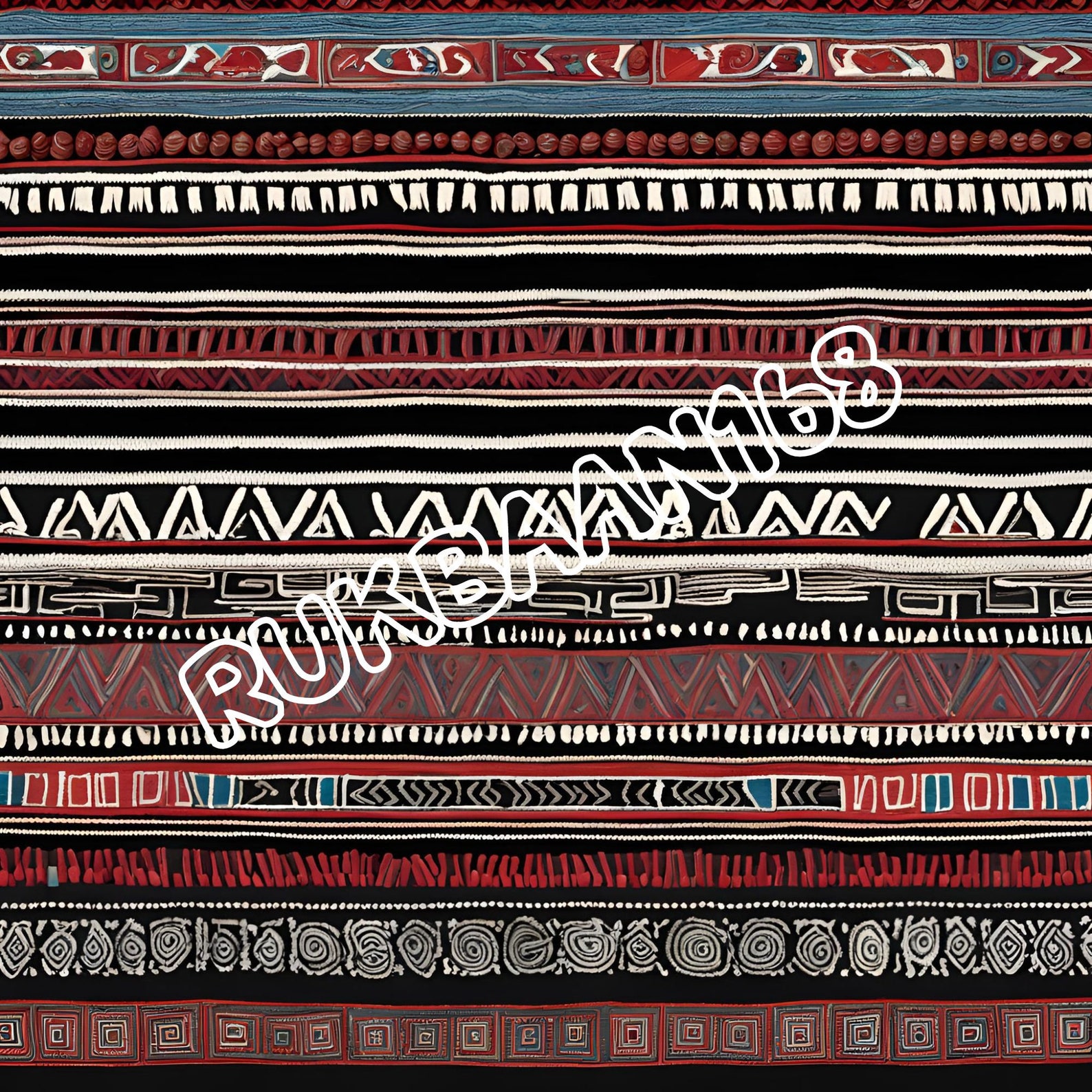 5 Seamless Fabric Patterns of the Akha Tribe - Etsy