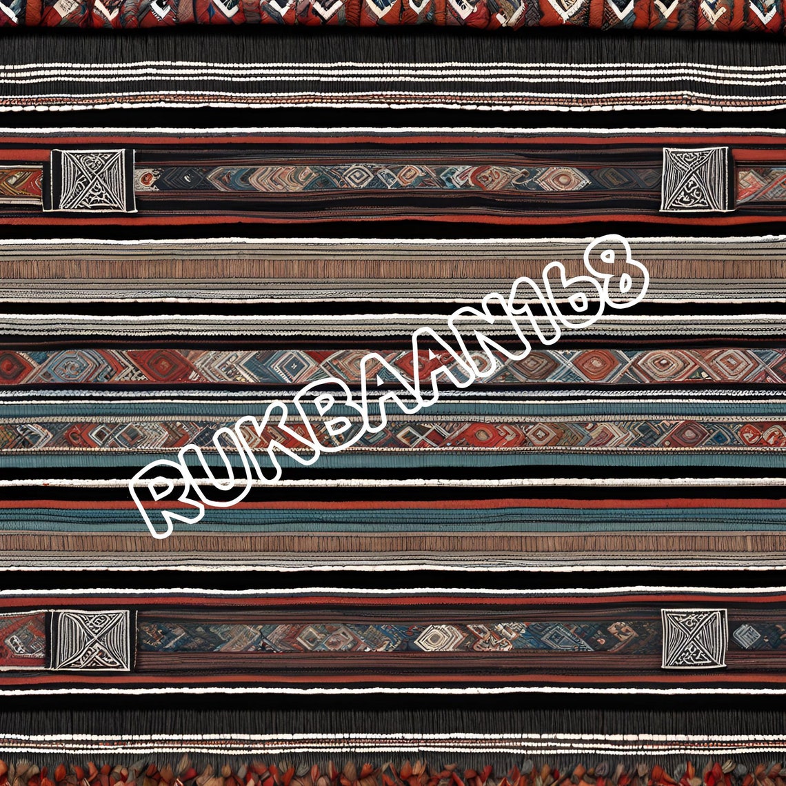5 Seamless Fabric Patterns of the Akha Tribe - Etsy