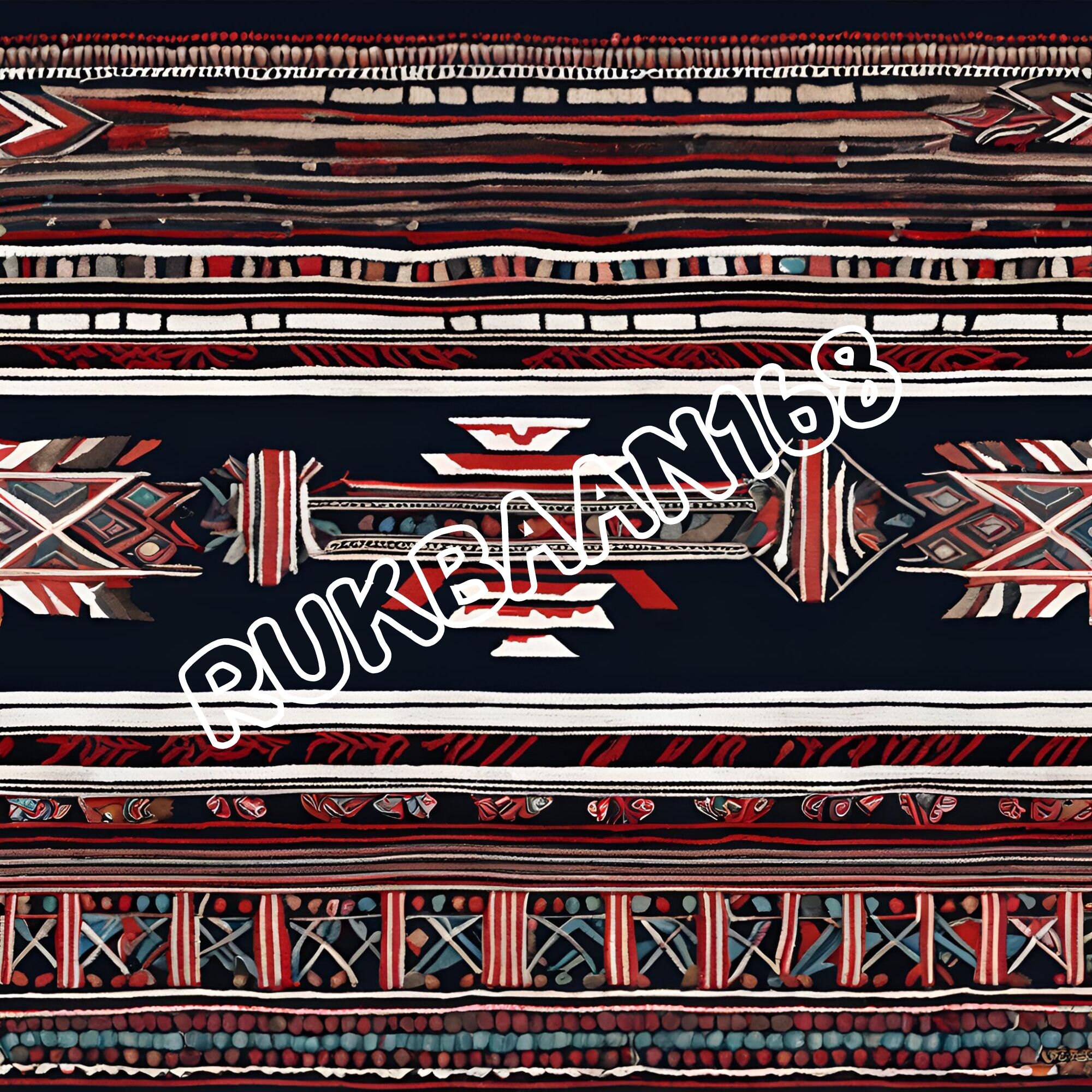 5 Seamless Fabric Patterns of the Akha Tribe - Etsy