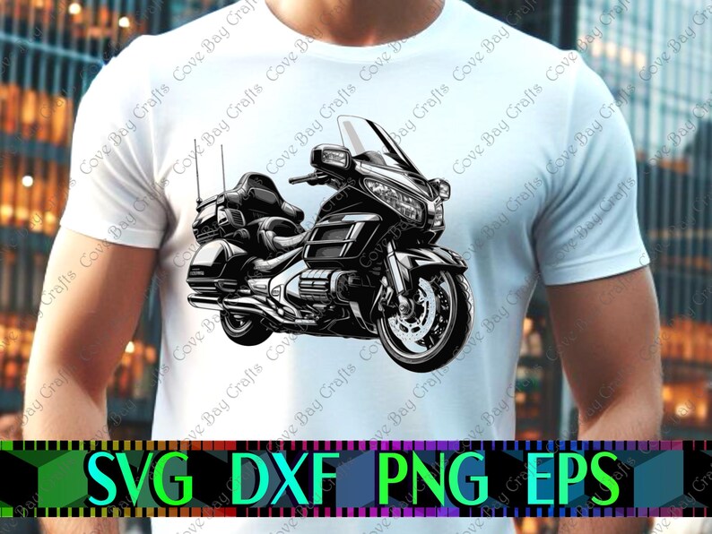 Goldwing Design Svg-png-eps-dxf Download, Printable, Editable Vector ...