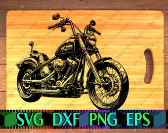 Chopper SVG DXF EPS Png Download, Printable, Editable Vector, Ready for ...
