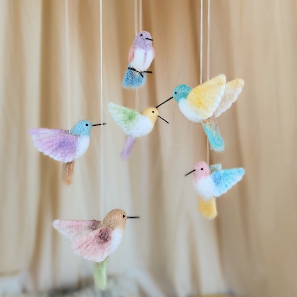 Flying Bird Mobile - Etsy