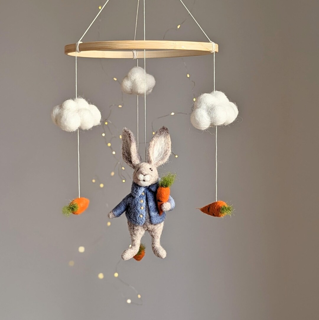 Fairytale Mobile, Peter Rabbit Mobile, Peter Rabbit Nursery ...