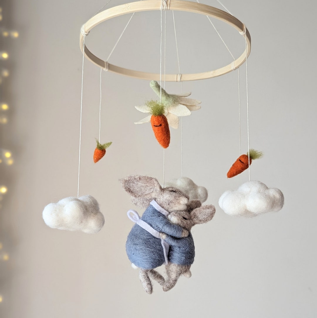 Baby Mobile Peter, Rabbit Nursery Theme, Peter Rabbit Mobile, Beatrix ...