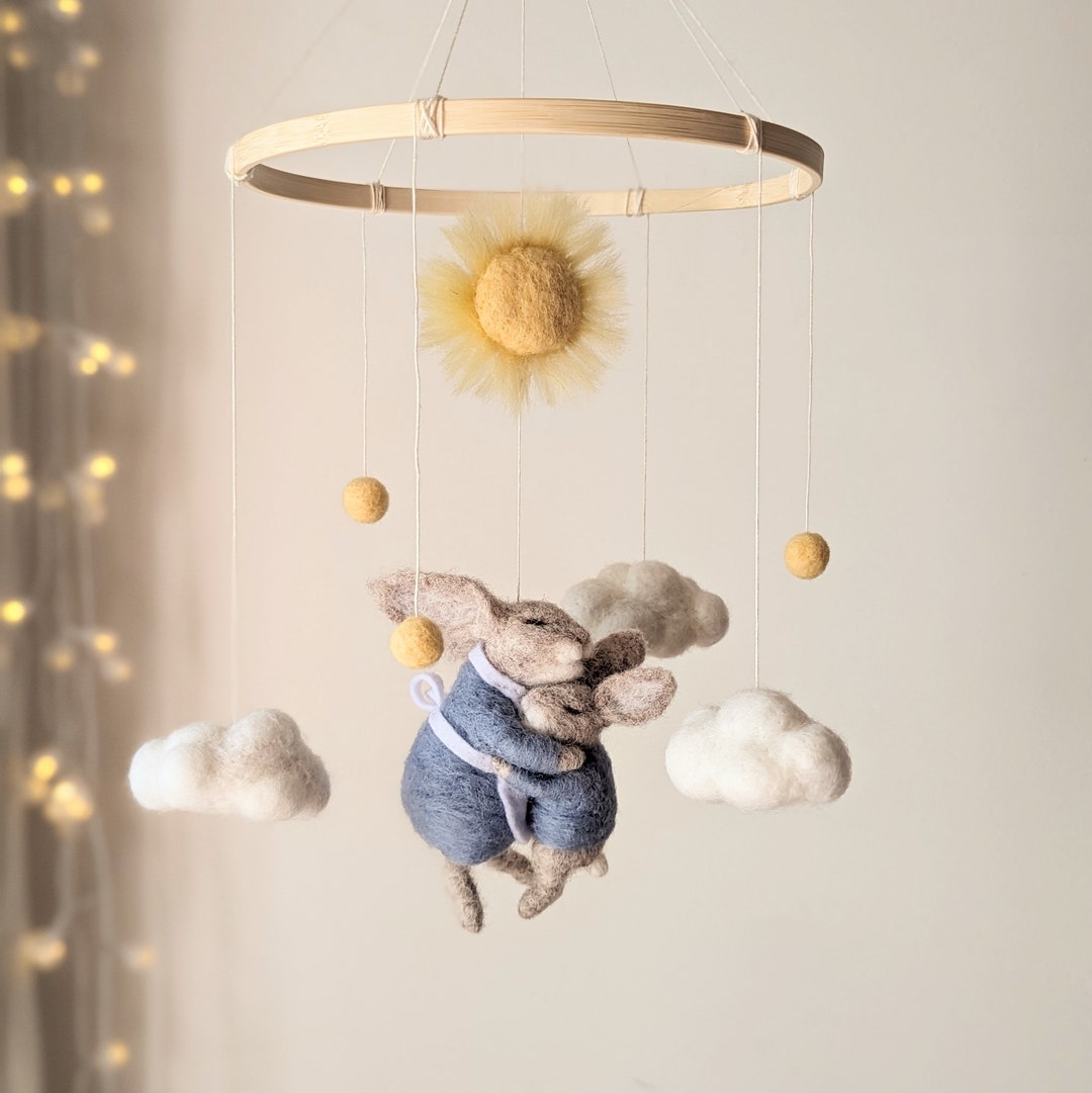 Baby Mobile Peter, Peter Rabbit Gift, Baby Crib Mobile, Fairytale ...