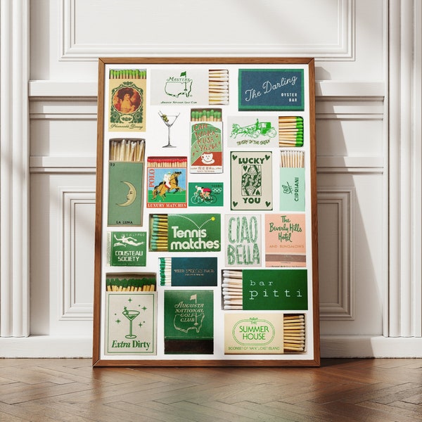 Green Matches Vintage - Etsy