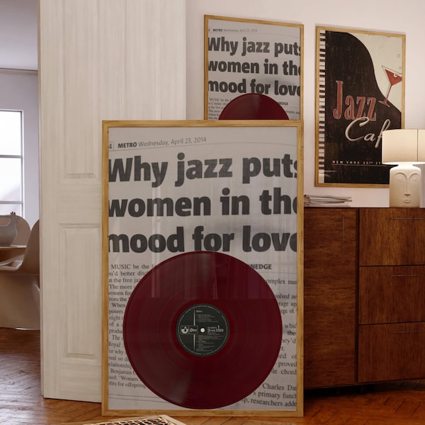 Jazz Poster - Etsy