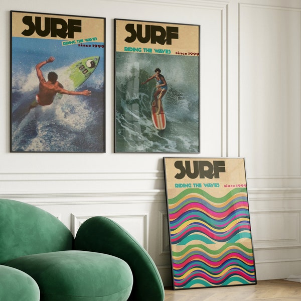 Retro Surf - Etsy