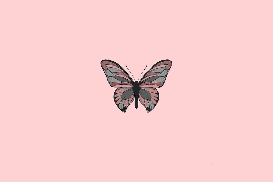 Butterfly, Art, Minimal, Cute, Frame, Downloadable, Wall Art - Etsy