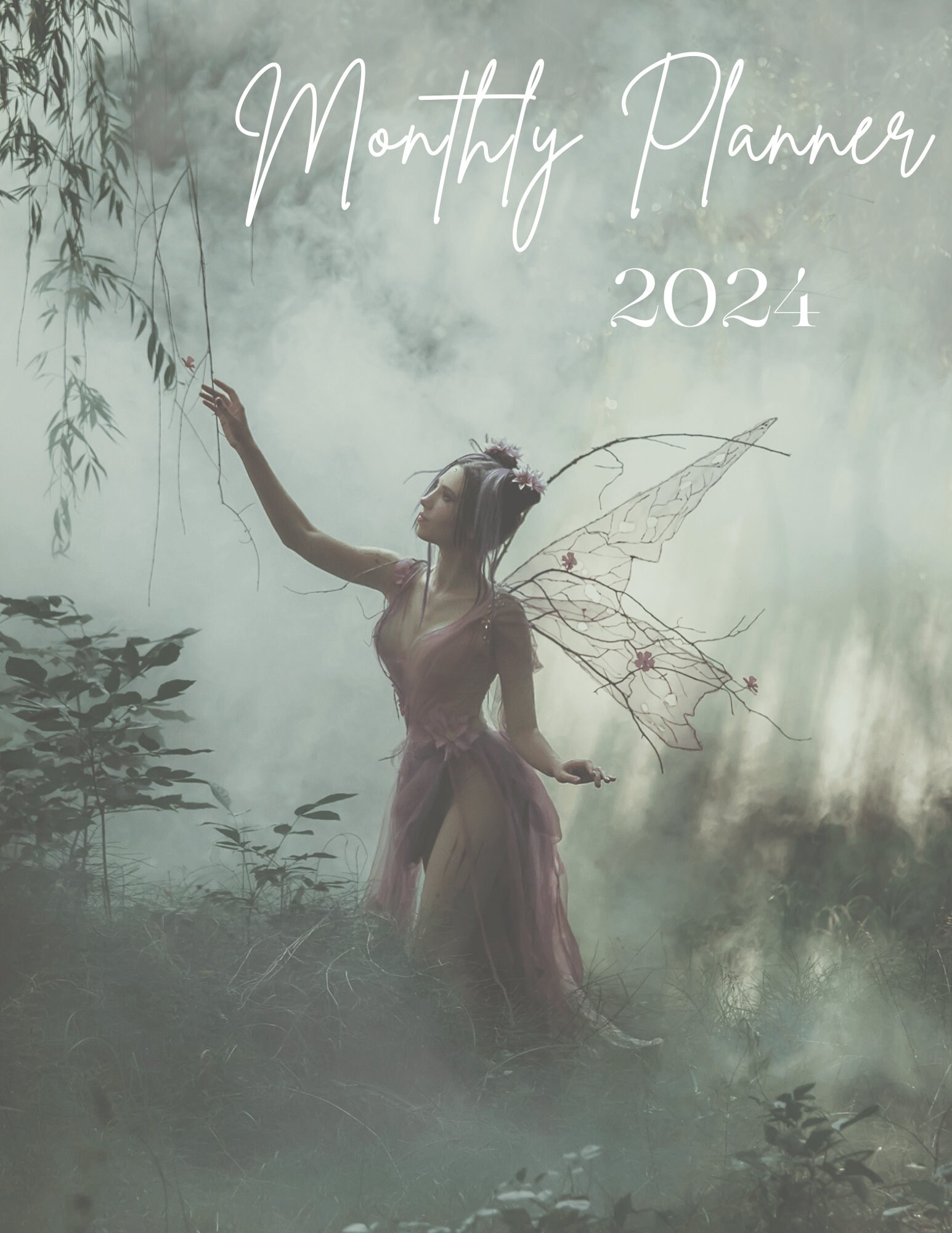 Digital Monthly Fae-themed Calendar Planner - Etsy