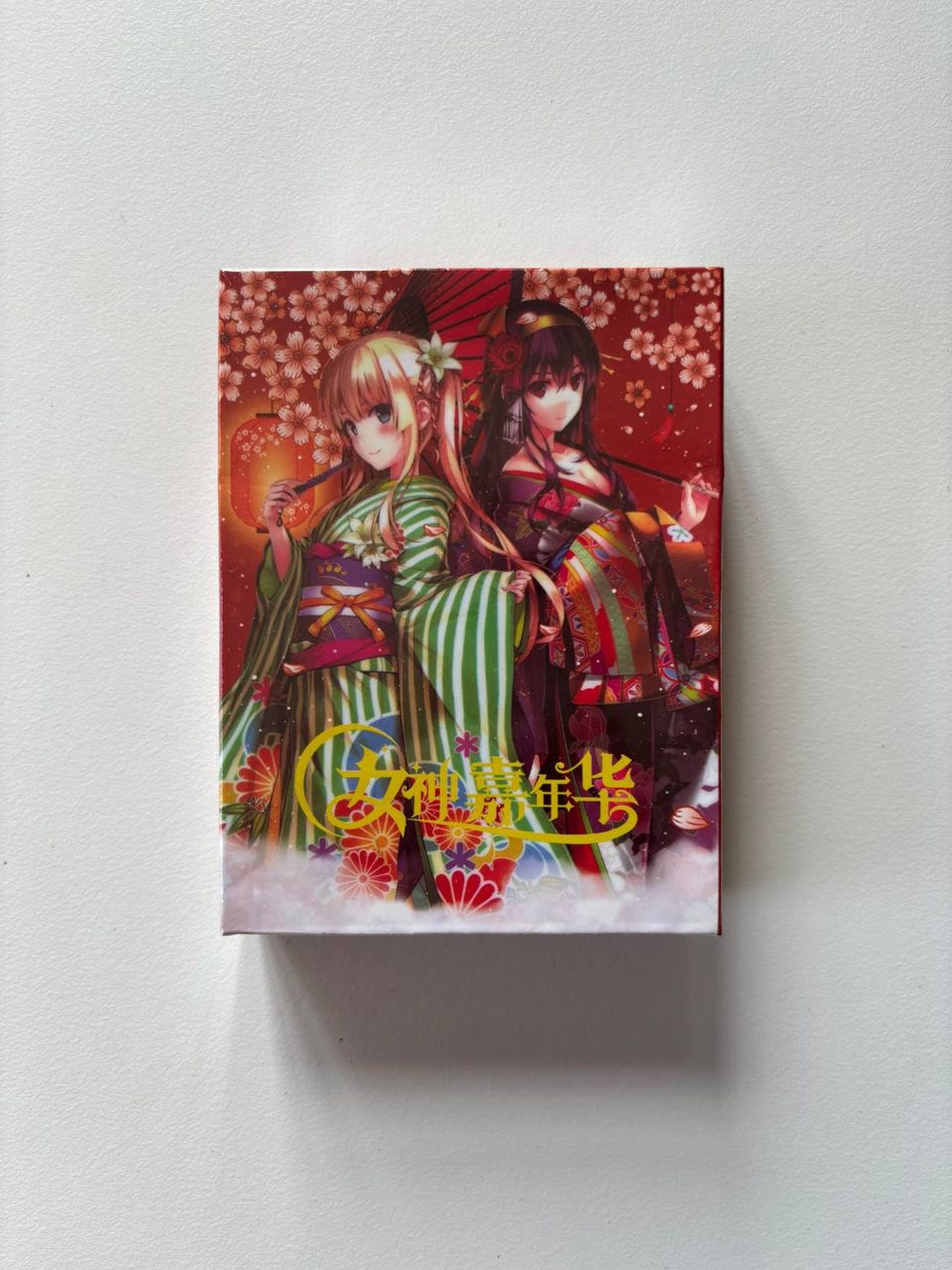 Goddess Story Girl Card Box Carnival Red Waifu Anime Girl Card Goddess ...